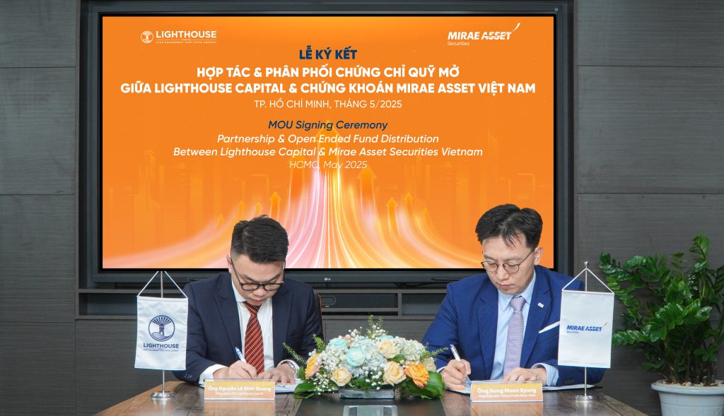 Lighthouse Capital và chứng khoán Mirae Asset Vietnam chính thức ký kết ...